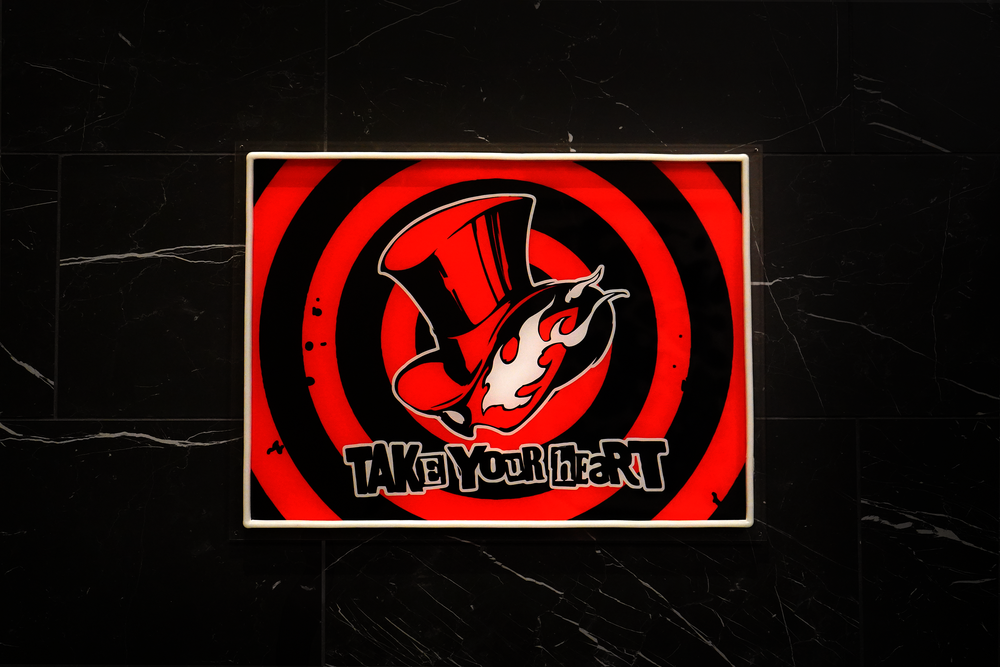 Calling Card Neon LED Poster (Persona 5 Royal)